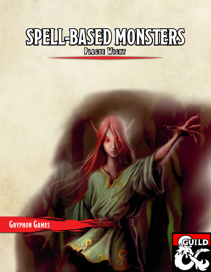Spell-Based Monster - Plague Wight - Dungeon Masters Guild | DriveThruRPG