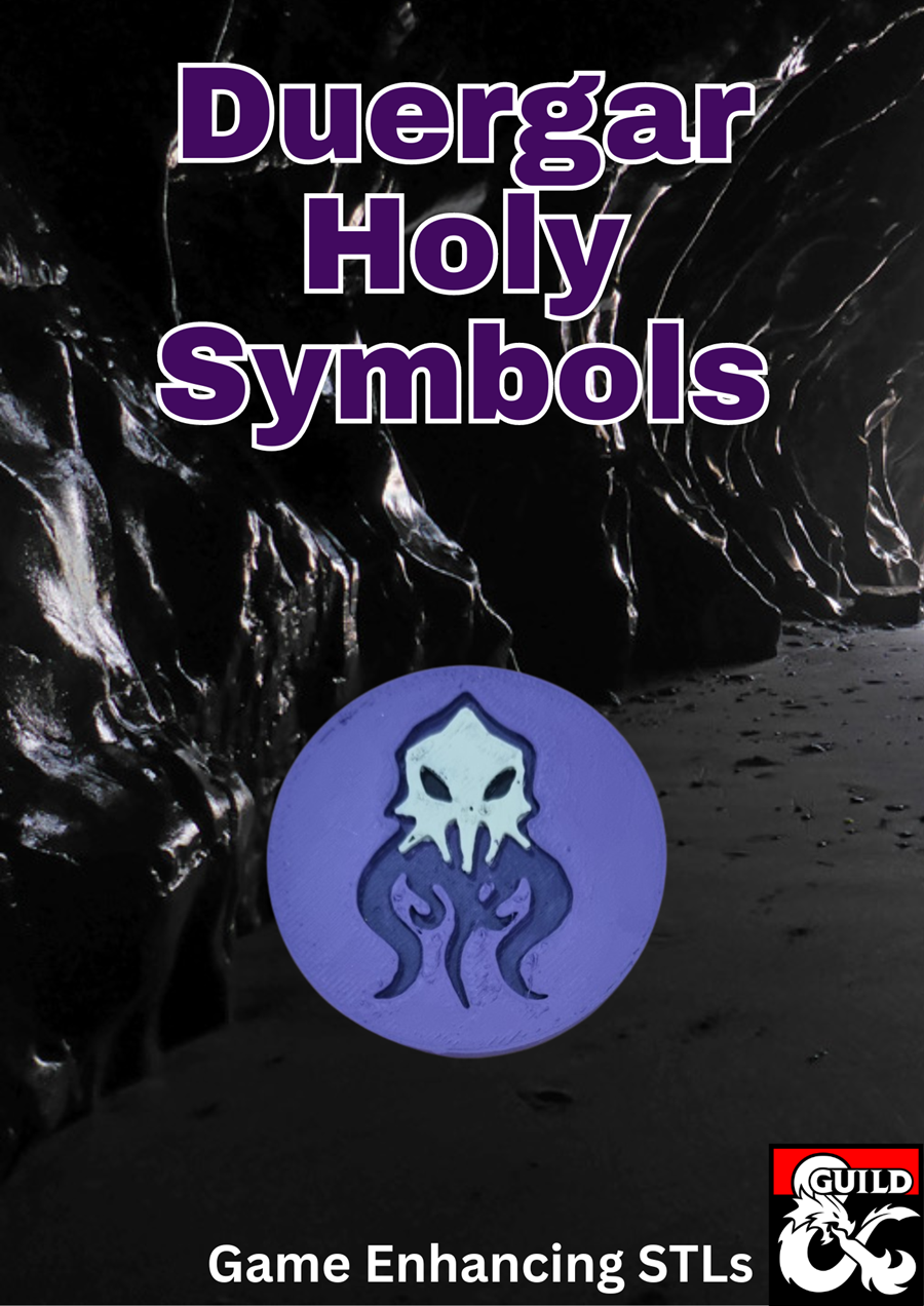Duergar Holy Symbols - STLs - Dungeon Masters Guild | DriveThruRPG