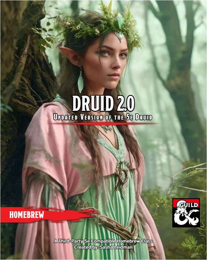 Druid 2.0 - Dungeon Masters Guild | DriveThruRPG