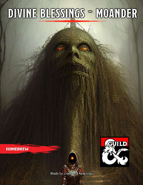 Divine Blessings - Moander - Dungeon Masters Guild | DriveThruRPG