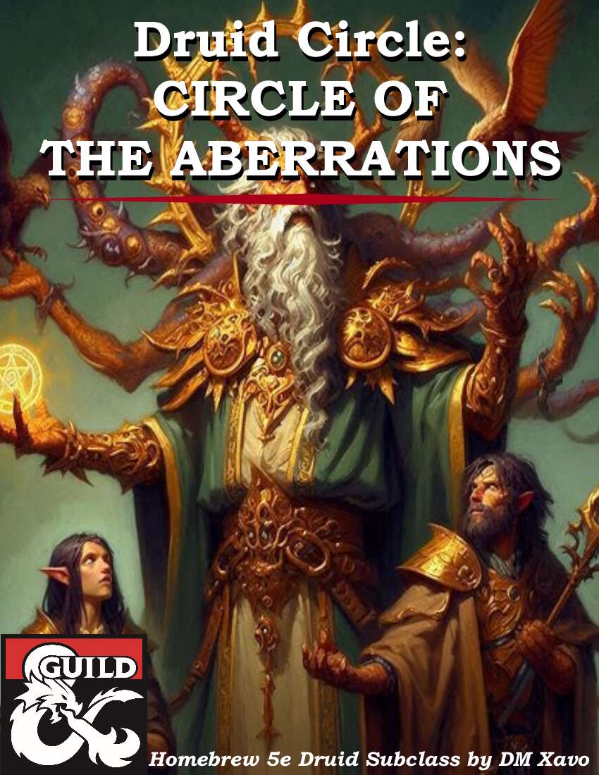 Druid Circle - Circle of Aberrations - Dungeon Masters Guild | DriveThruRPG