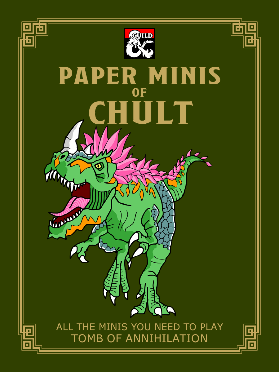 Paper Minis of Chult (Tomb of Annihilation) - Dungeon Masters Guild ...