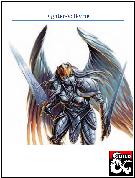 Fighter-Valkyrie - Dungeon Masters Guild | DriveThruRPG