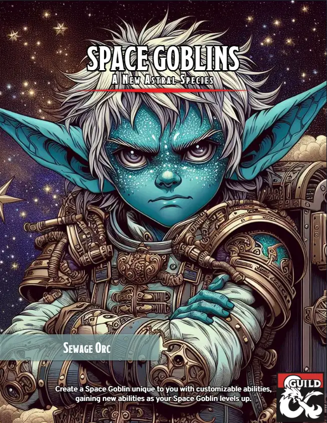 Space Goblin - A Playable Astral Species - Dungeon Masters Guild ...