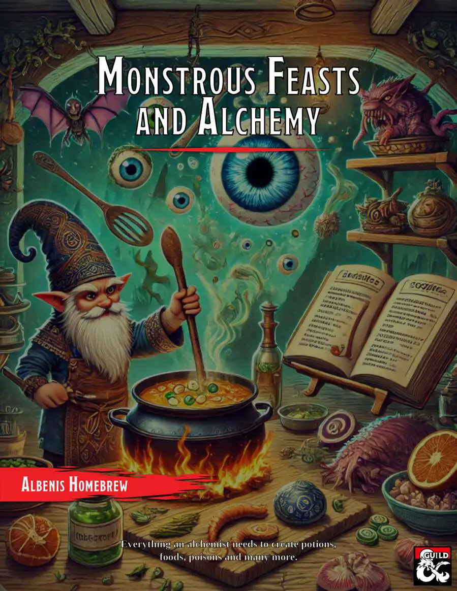 Monsterous Feasts and Alchemy - Dungeon Masters Guild | DriveThruRPG