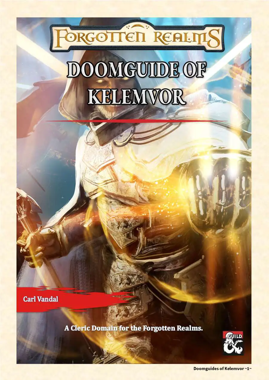Doomguide Of Kelemvor - Dungeon Masters Guild | DriveThruRPG