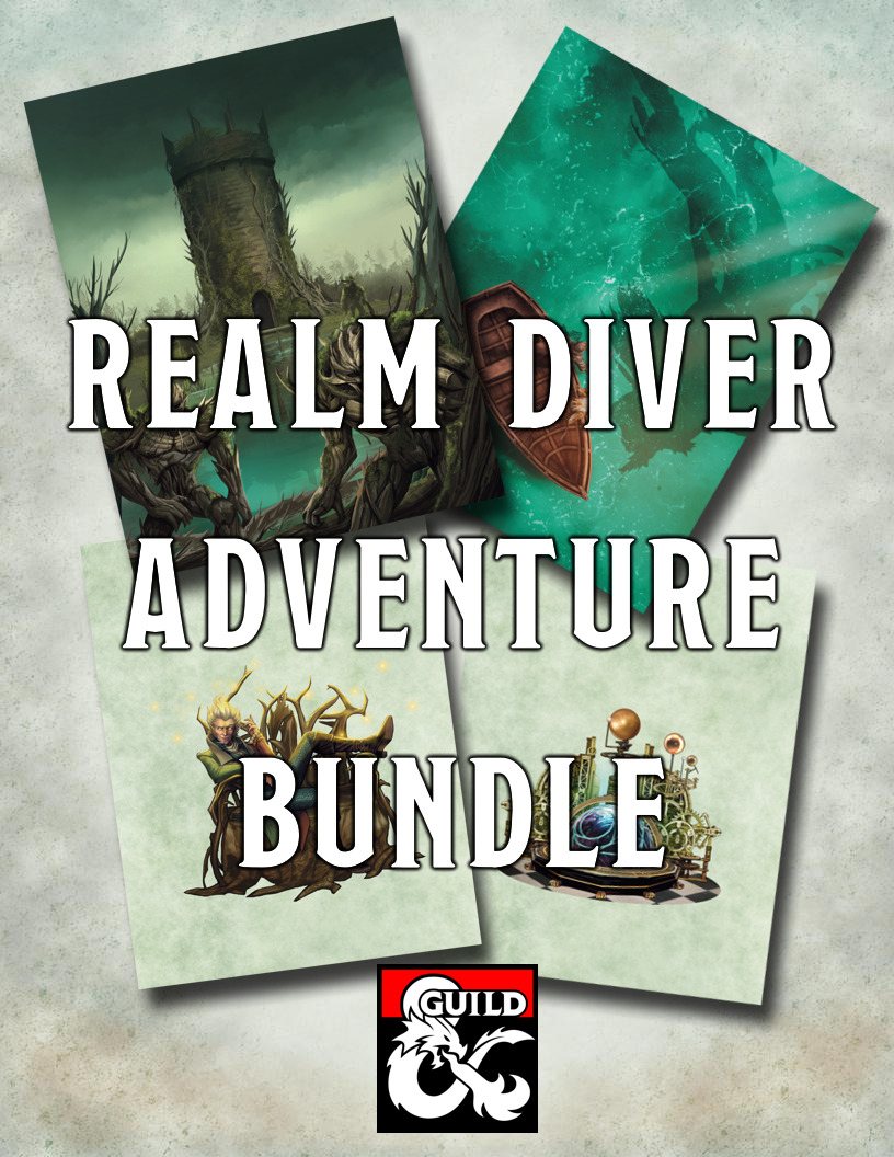 Realm Diver Adventures [BUNDLE] - Dungeon Masters Guild | DriveThruRPG