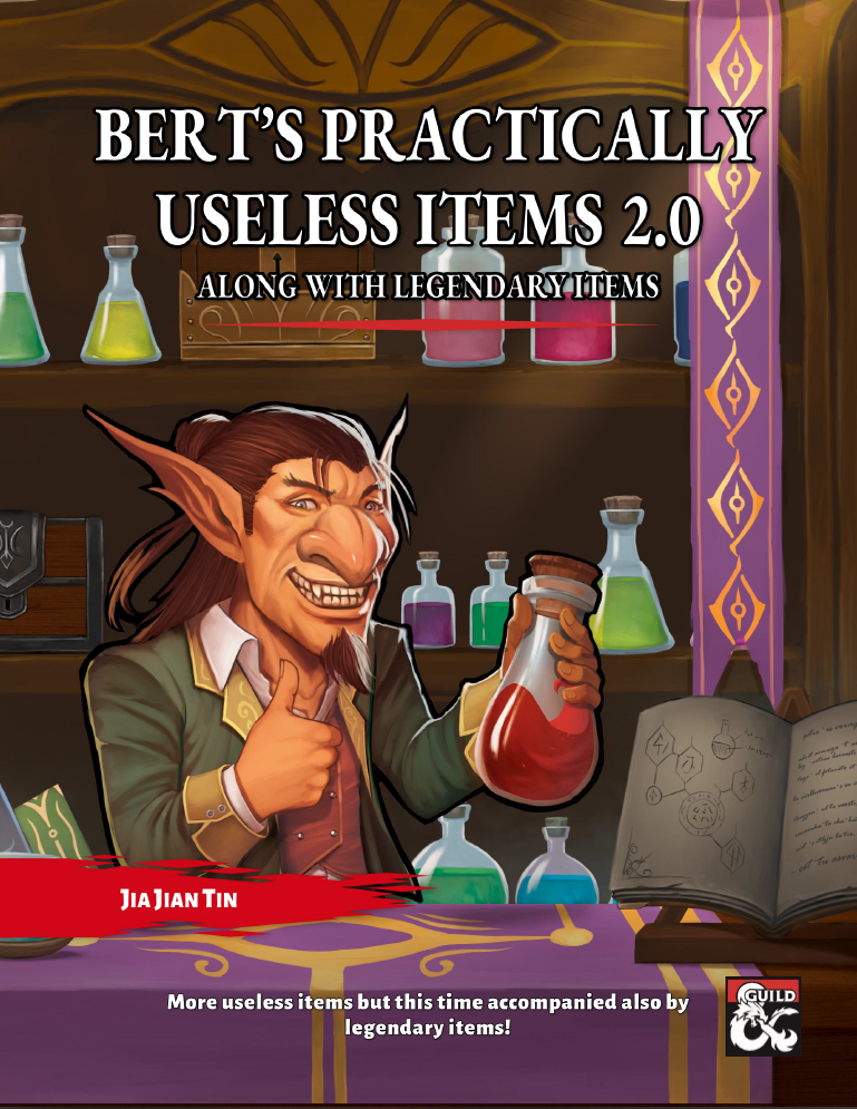 Bert's Practically Useless Item 2.0: Including Legendary Items - Dungeon Masters Guild ...
