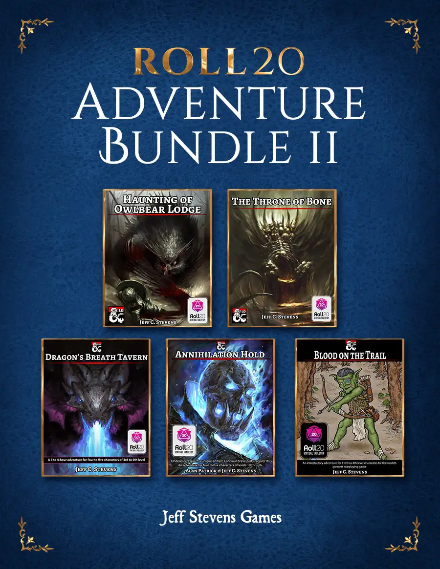 Roll20 Adventure Bundle II [BUNDLE] - Dungeon Masters Guild | DriveThruRPG