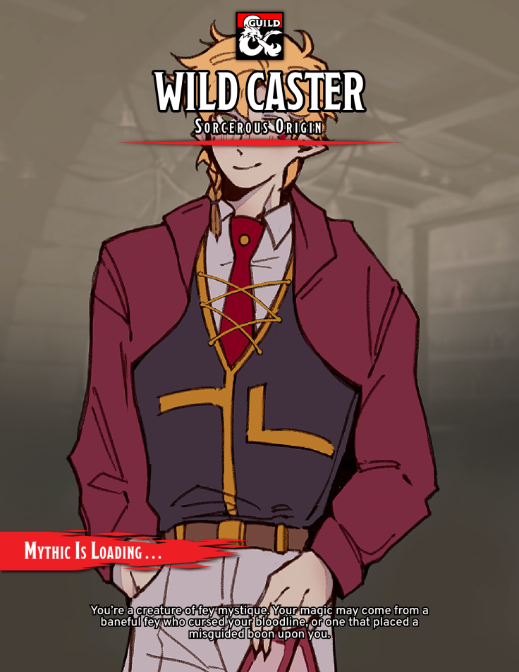 Sorcerous Origin: Wild Caster - Dungeon Masters Guild | DriveThruRPG