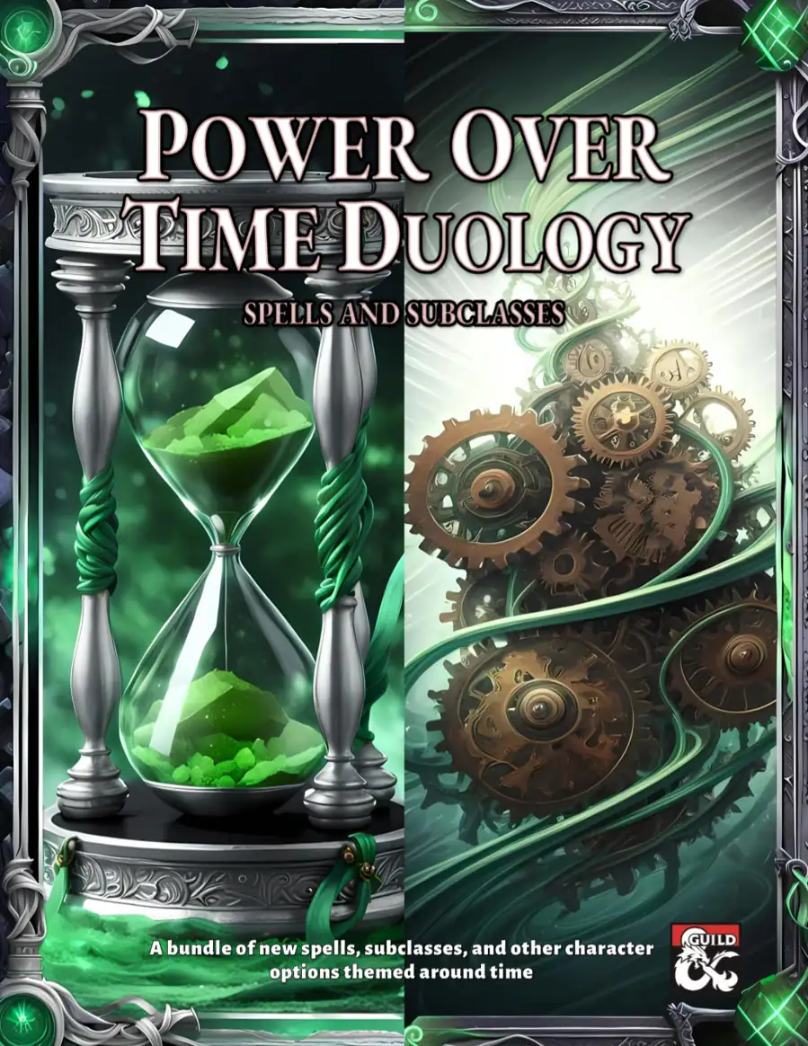 Power Over Time Duology - Spells and Subclasses [BUNDLE] - Dungeon ...