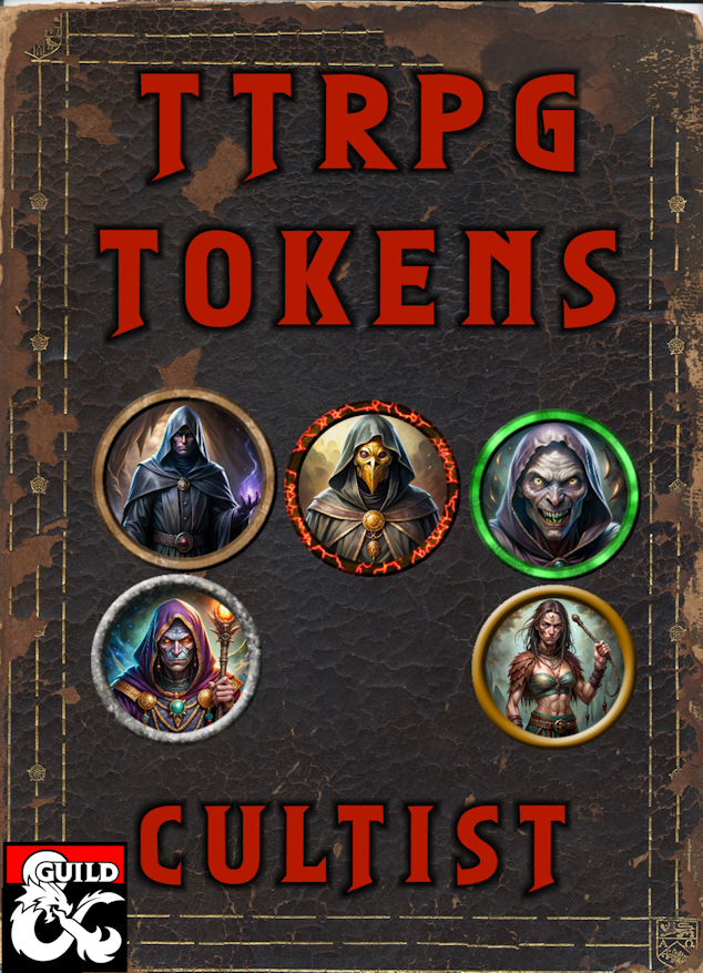 TTRPG Tokens - Cultist - Dungeon Masters Guild | DriveThruRPG