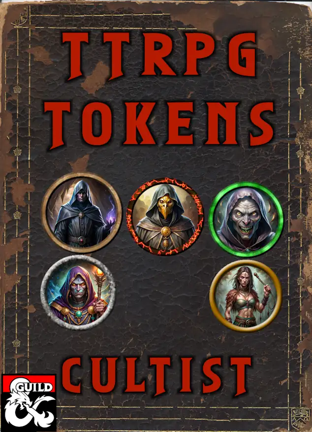 TTRPG Tokens - Cultist - Dungeon Masters Guild | DriveThruRPG