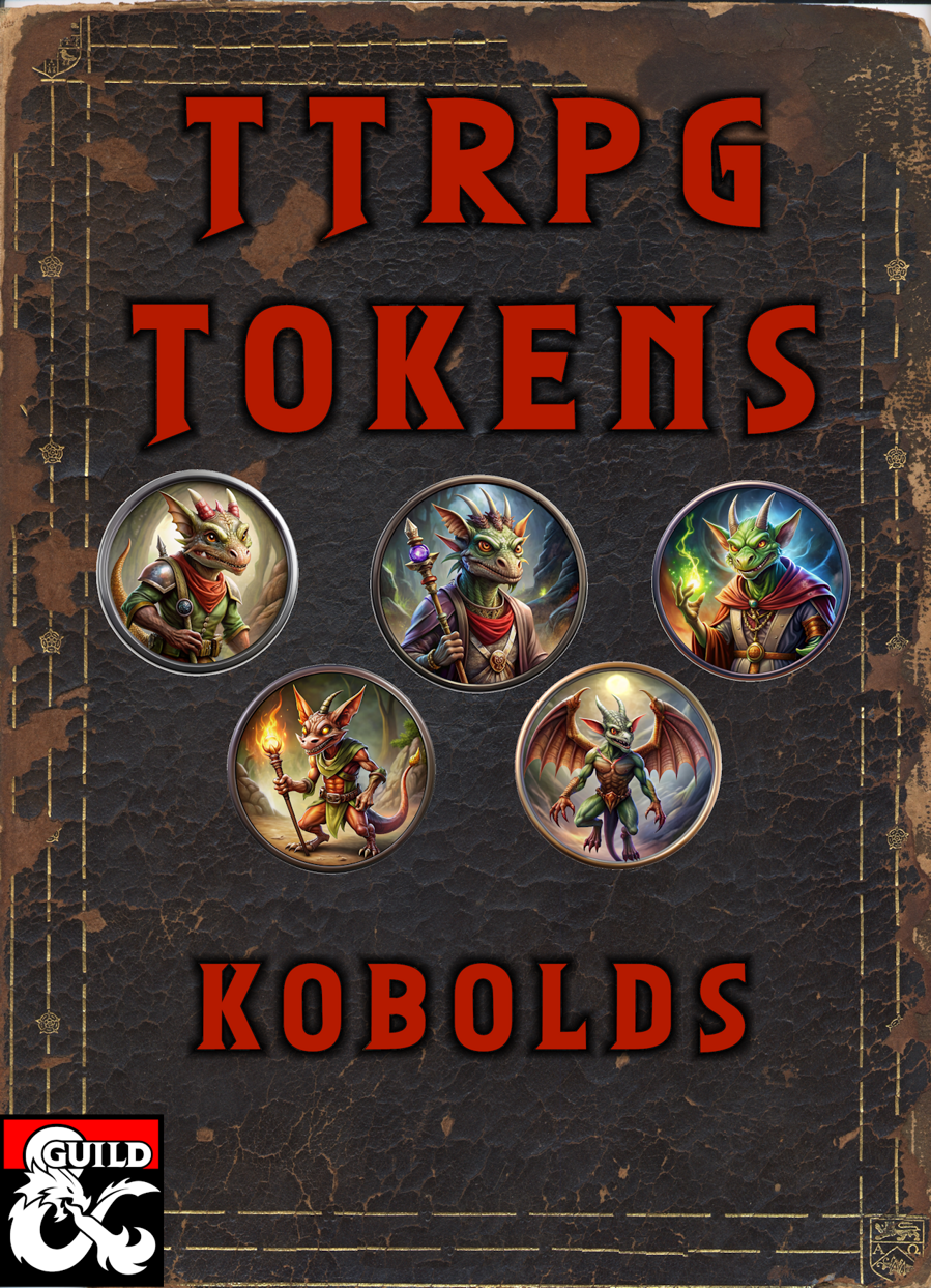 TTRPG Tokens- Kobolds - Dungeon Masters Guild | DriveThruRPG