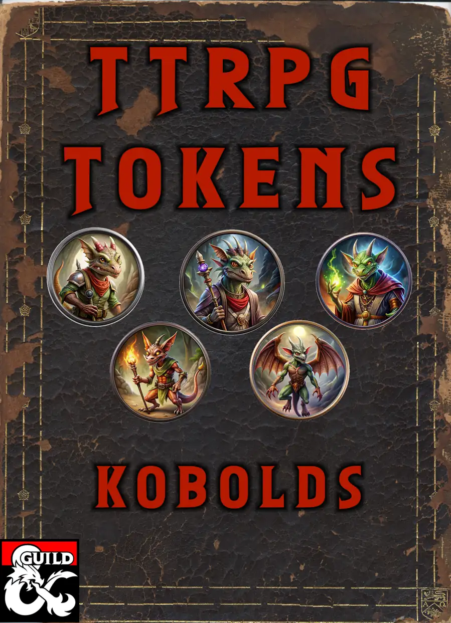 TTRPG Tokens- Kobolds - Dungeon Masters Guild | DriveThruRPG