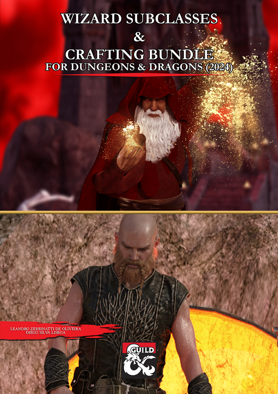 Crafting & Wizard Schools Subclasses (D&D 2024) [BUNDLE] - Dungeon ...
