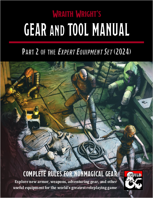 2024 Gear and Tool Manual - Dungeon Masters Guild | DriveThruRPG