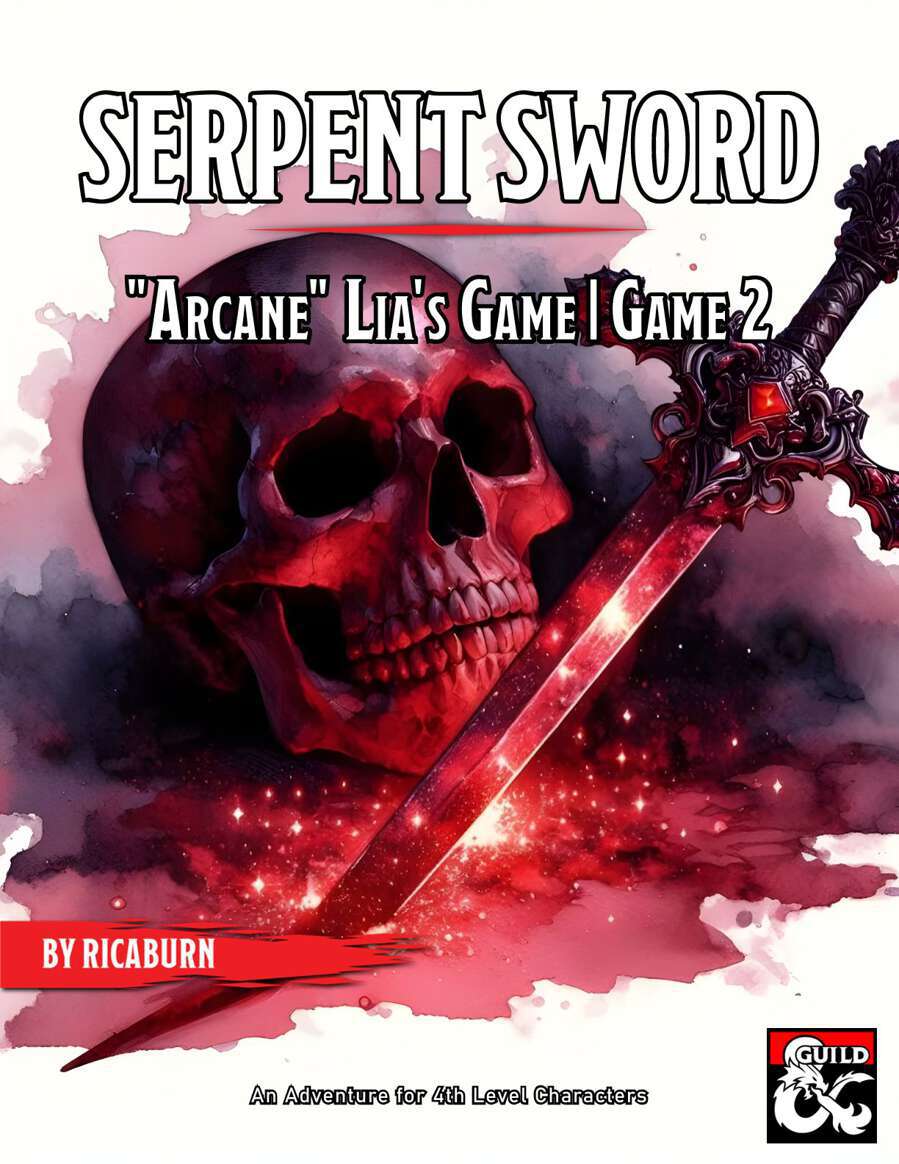 Serpent Sword - Dungeon Masters Guild | DriveThruRPG