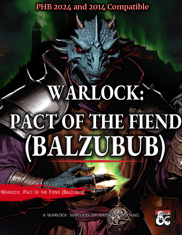 Warlock: Pact of the Fiend (BALZUBUB) - Dungeon Masters Guild ...
