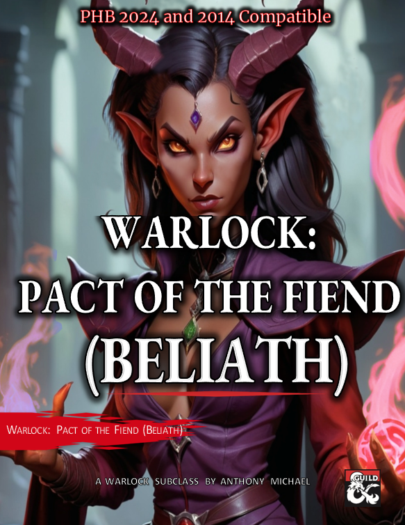 Warlock: Pact of the Fiend (BELIATH) - Dungeon Masters Guild | DriveThruRPG