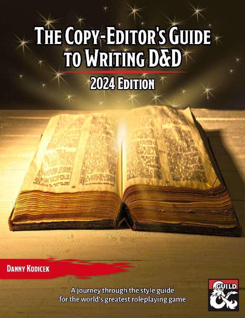 The Copy-Editor's Guide to Writing D&D (2024) - Dungeon Masters Guild ...