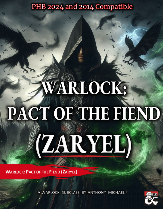 Warlock: Pact of the Fiend (ZARYEL) - Dungeon Masters Guild | DriveThruRPG