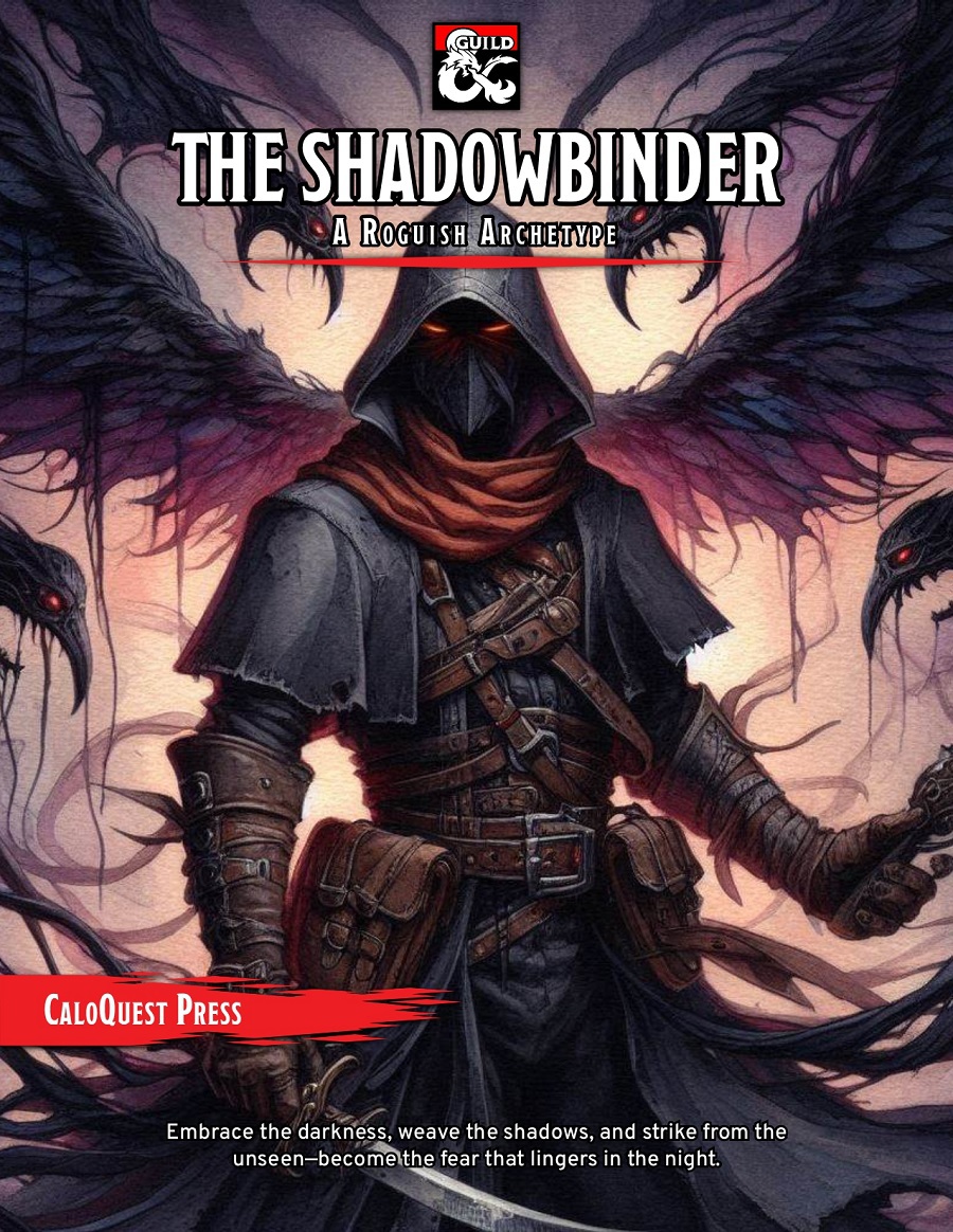 The Shadowbinder: A Roguish Archetype - Dungeon Masters Guild | DriveThruRPG