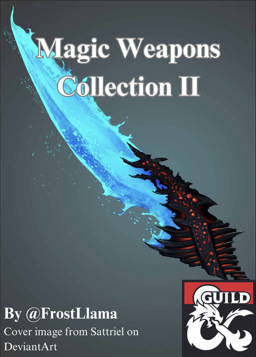 Magic Weapons Collection II - Dungeon Masters Guild | DriveThruRPG