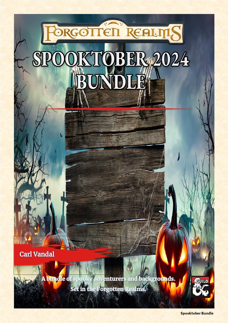 Spooktober 2024 [BUNDLE] - Dungeon Masters Guild | DriveThruRPG