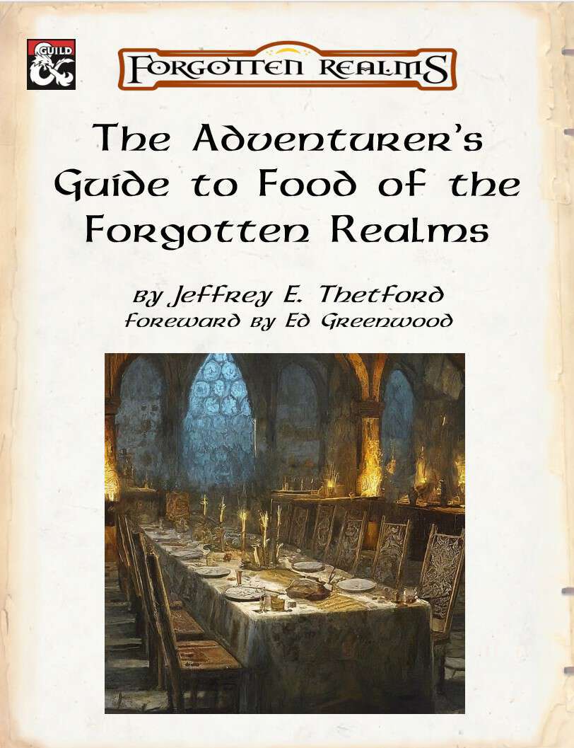 Adventurer's Guide to Food of the Forgotten Realms - Dungeon Masters Guild | DriveThruRPG