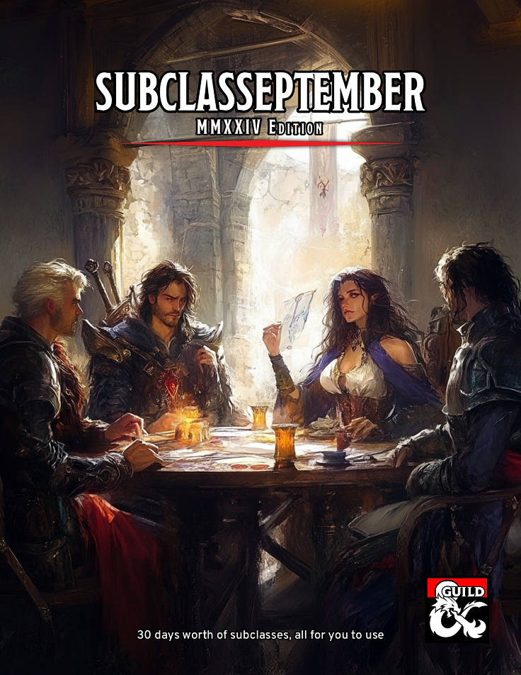 Subclasseptember 2024 Edition - Dungeon Masters Guild | DriveThruRPG