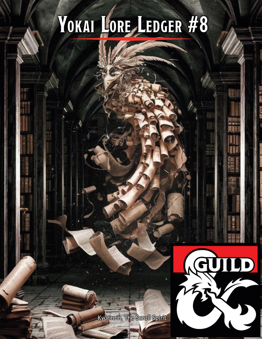 Yokai Lore Ledger #8 - Kyōrinrin - Dungeon Masters Guild | DriveThruRPG