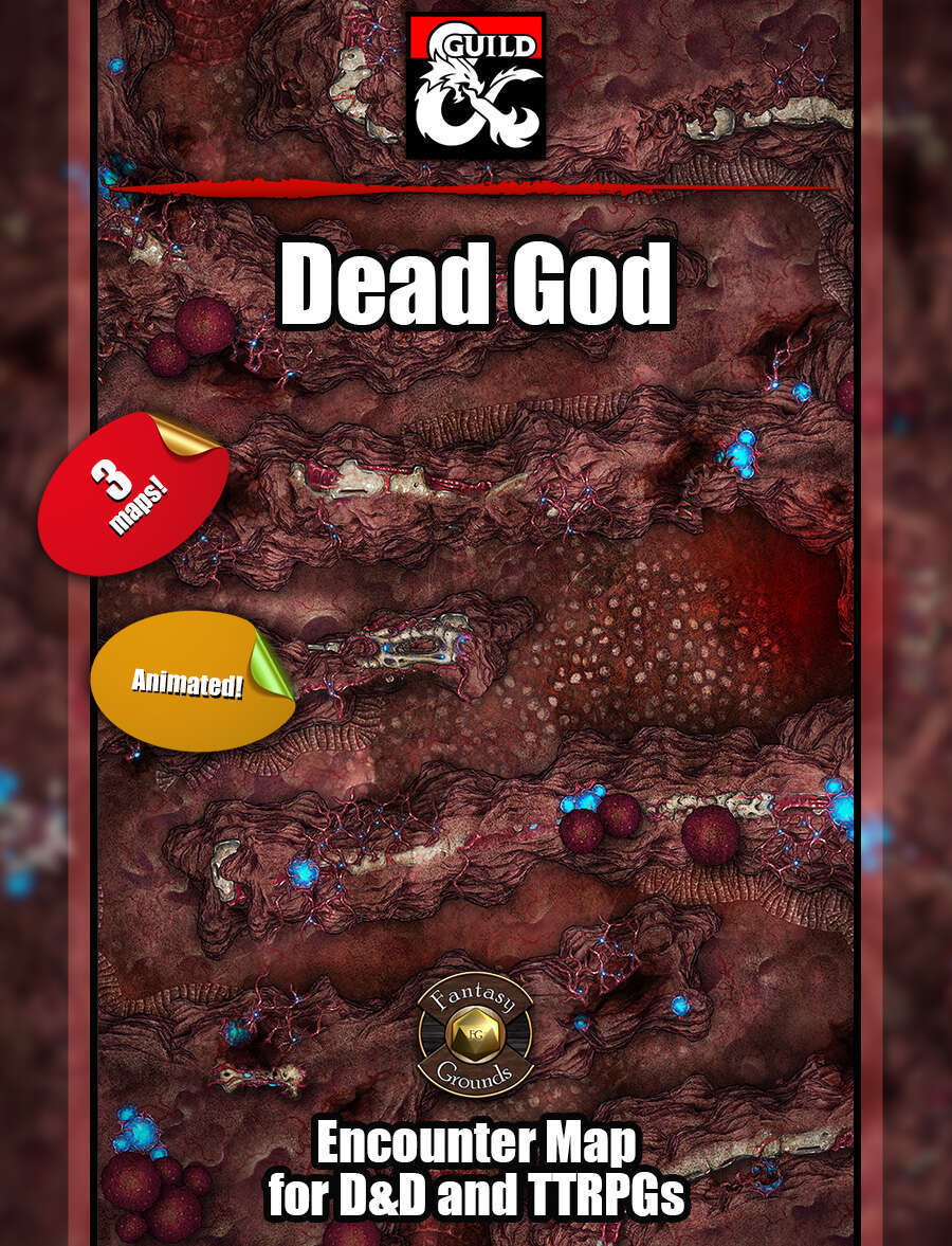 Dead God - animated map pack w/Fantasy Grounds support - TTRPG Map ...