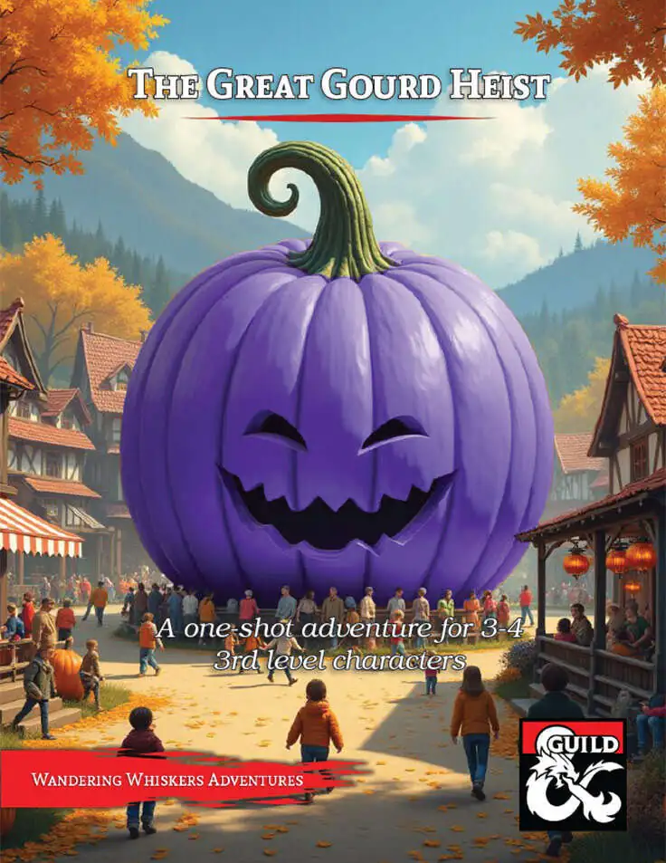 The Great Gourd Heist - A D&D One Shot - Dungeon Masters Guild ...
