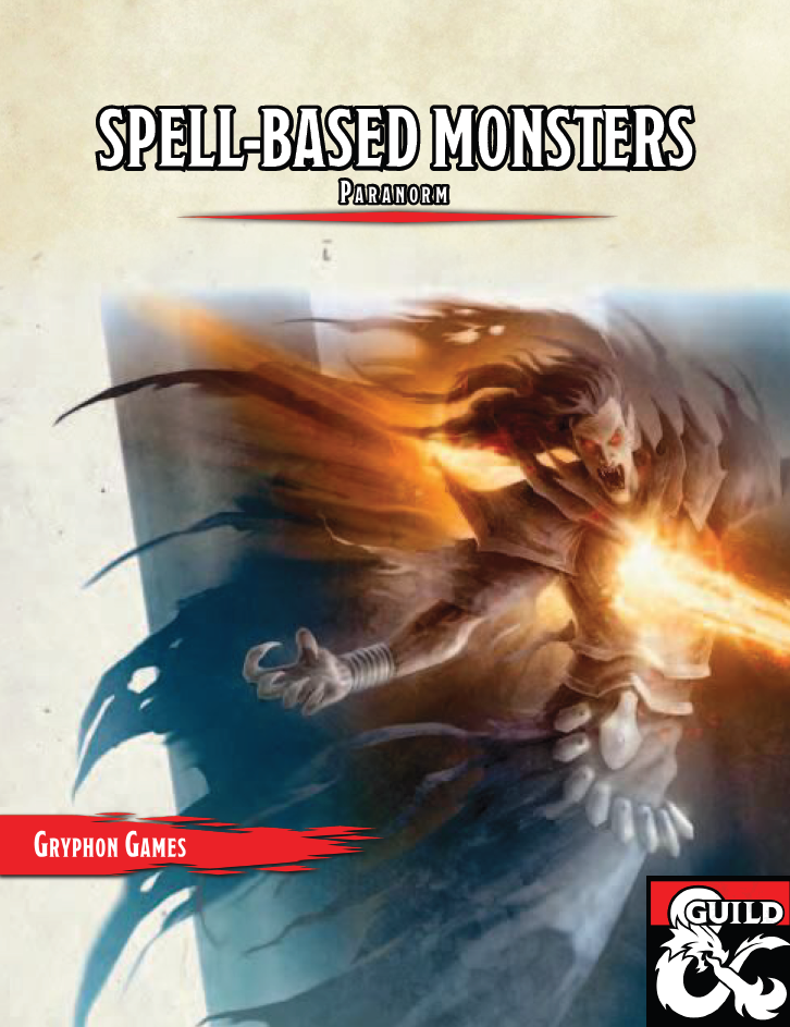 Spell-Based Monster - Paranorm - Dungeon Masters Guild | DriveThruRPG