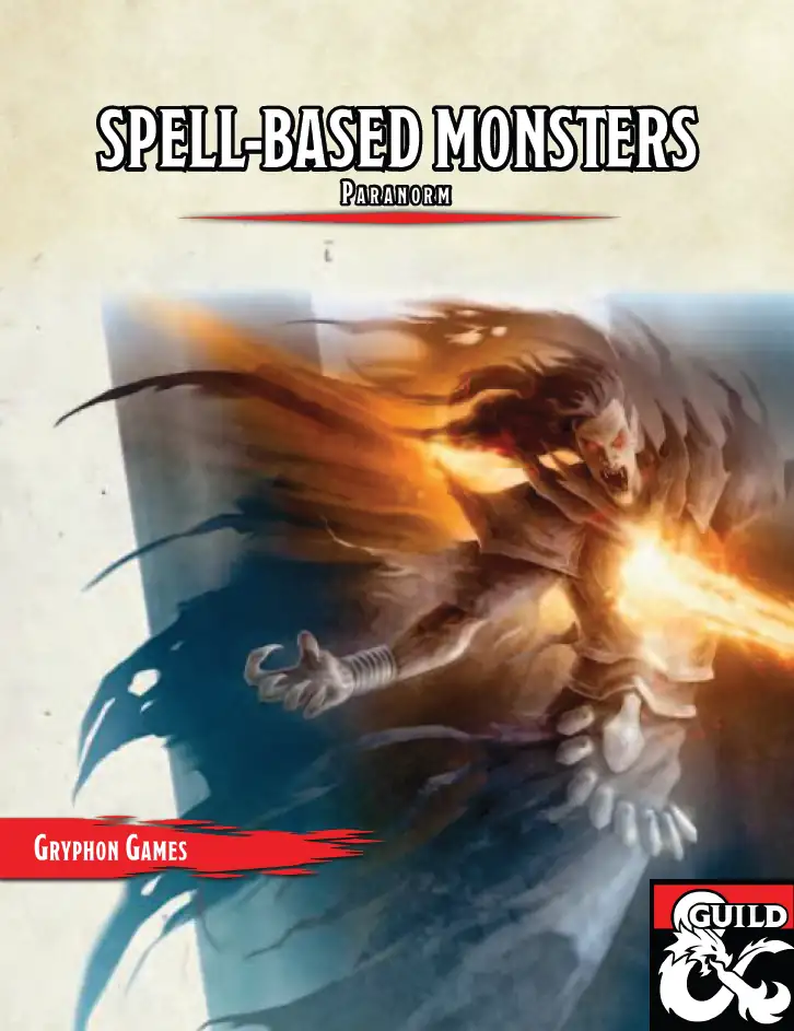 Spell-Based Monster - Paranorm - Dungeon Masters Guild | DriveThruRPG