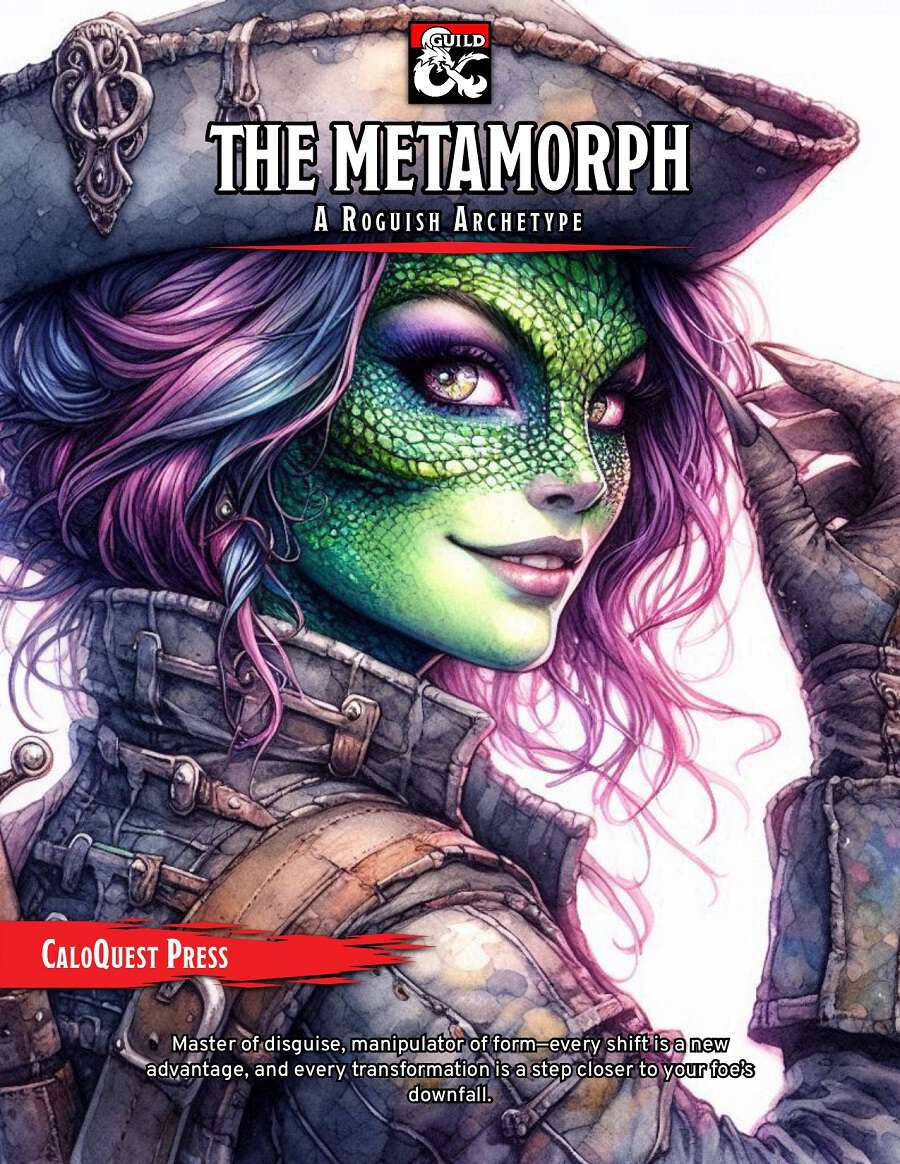 The Metamorph: A Roguish Archetype - Dungeon Masters Guild | DriveThruRPG