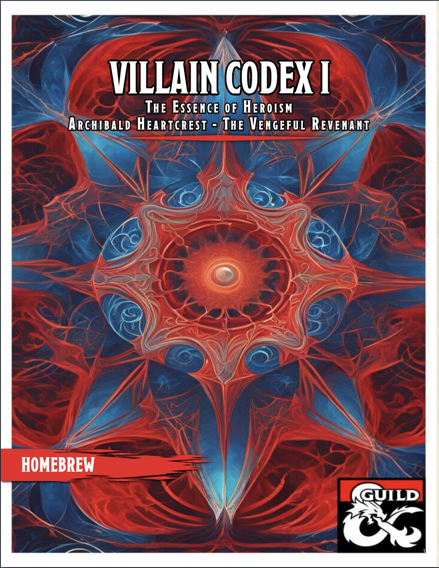 The Essence of Heroism: Villain Codex I - Dungeon Masters Guild ...