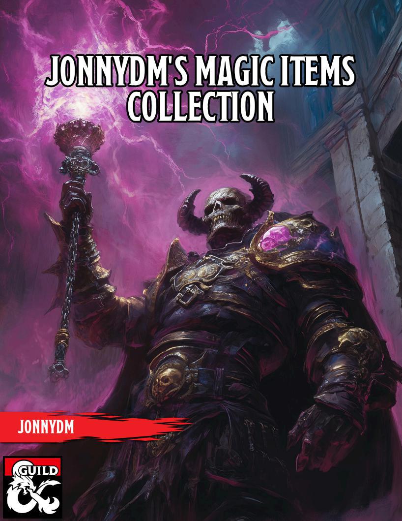 JonnyDM's Magic Items Collection [BUNDLE] - Dungeon Masters Guild ...