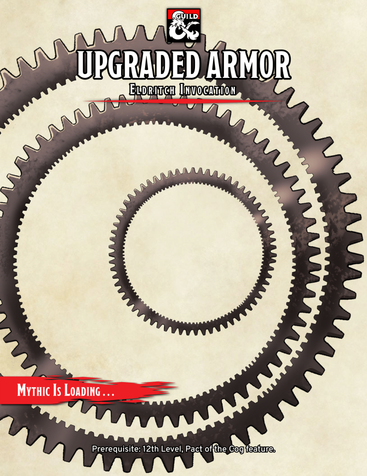 Eldritch Invocation: Upgraded Armor - Dungeon Masters Guild | DriveThruRPG