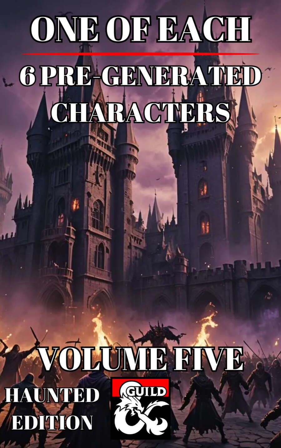 One of Each | Pre-Generated Characters, Vol. 5 - Haunted Edition ...