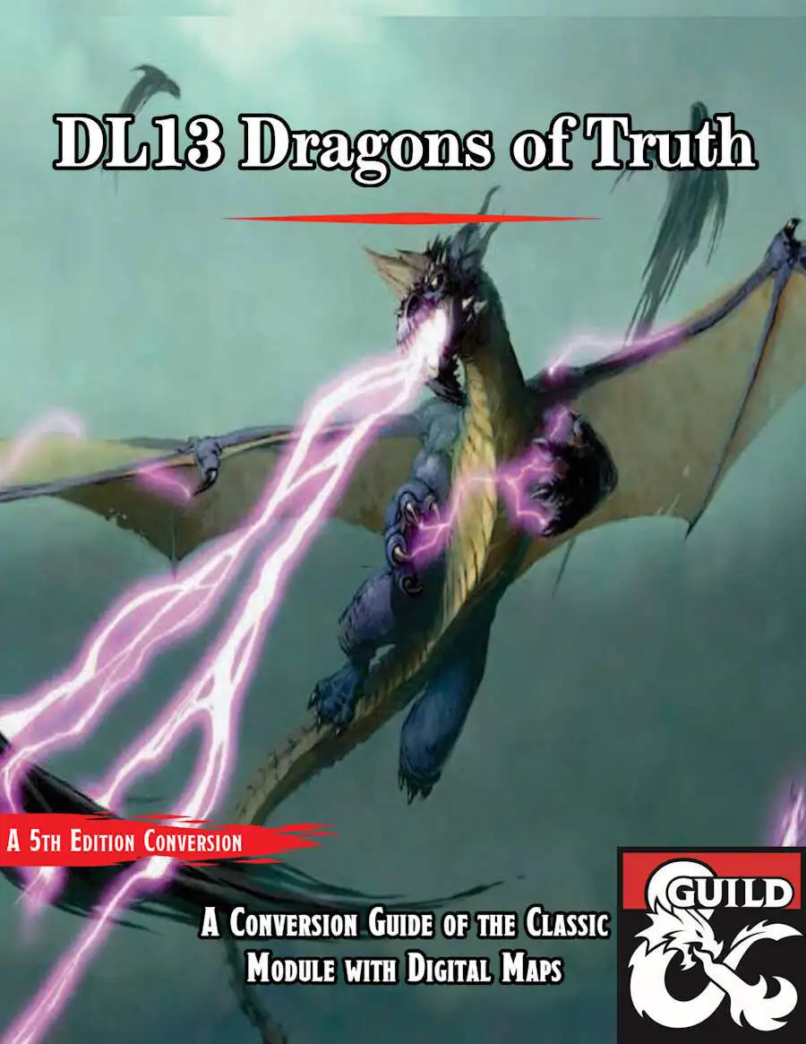 DL13 Dragons of Truth - 5e Conversion Guide with Maps - Dungeon Masters Guild | DriveThruRPG