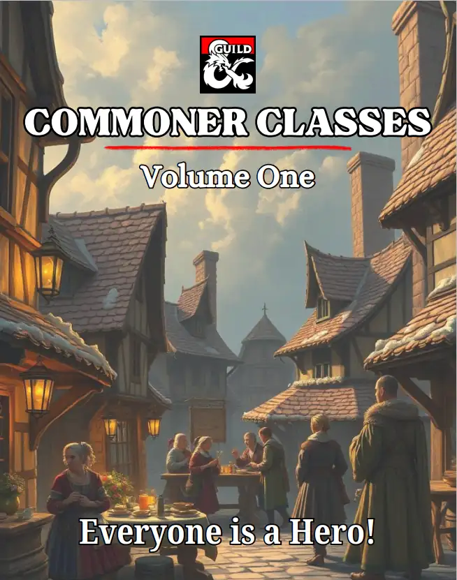 Commoner Classes: Volume 1 - Dungeon Masters Guild | DriveThruRPG