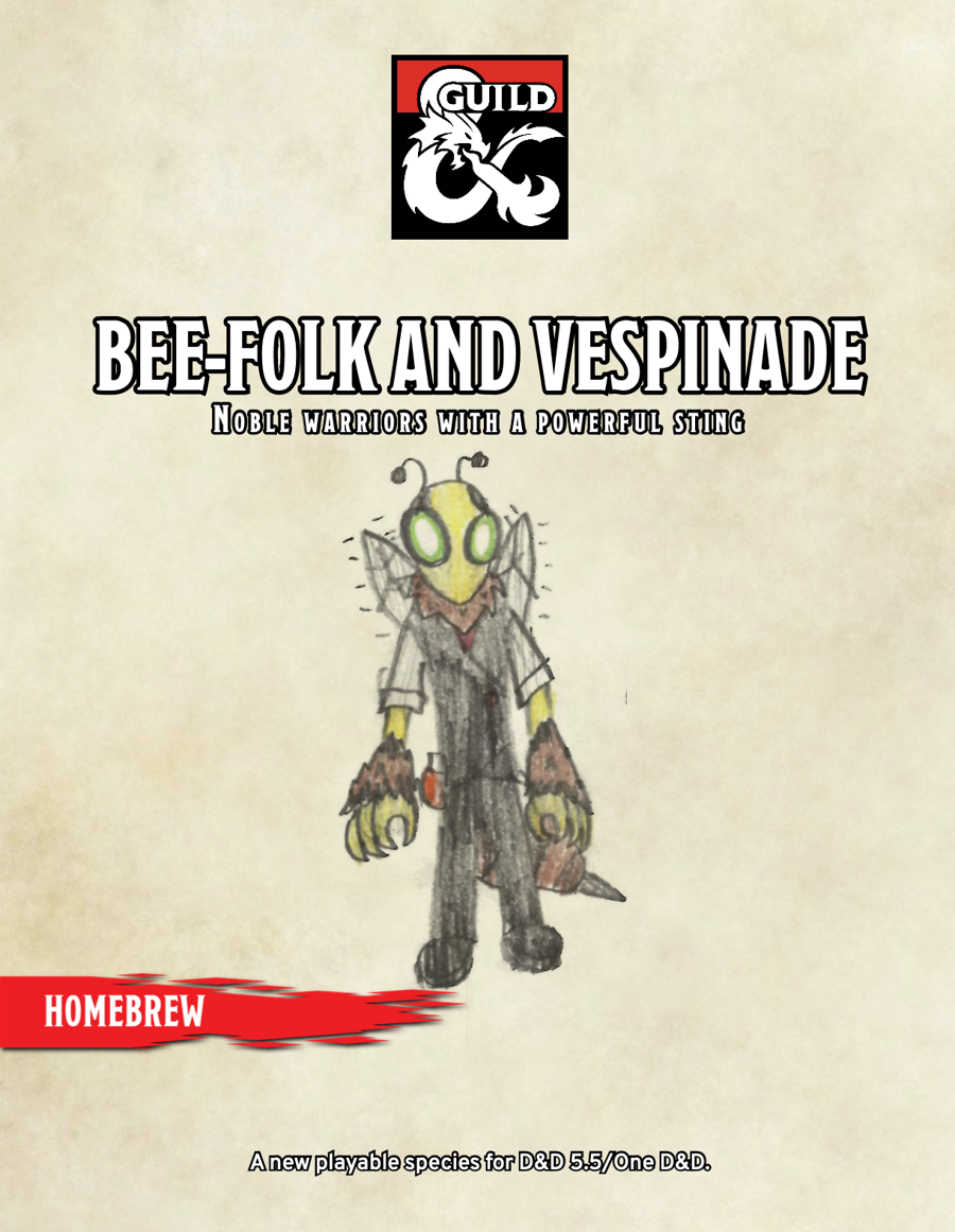 The Bee-Folk and Vespinade, Noble Warriors with a Powerful Sting | 2 ...