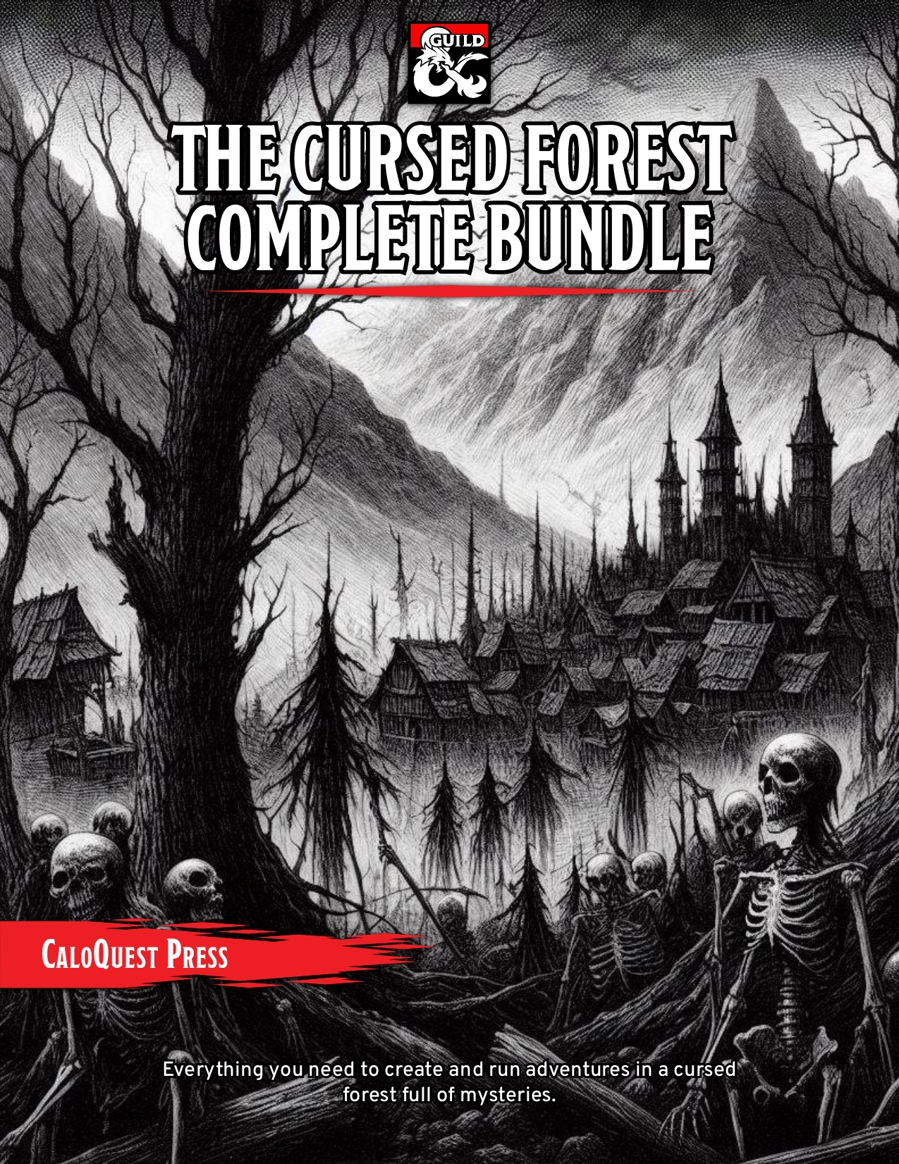 The Cursed Forest Complete Bundle [BUNDLE] - Dungeon Masters Guild | DriveThruRPG
