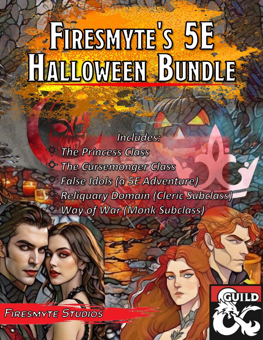 Firesmyte's 5E Halloween Bundle [BUNDLE] - Dungeon Masters Guild ...