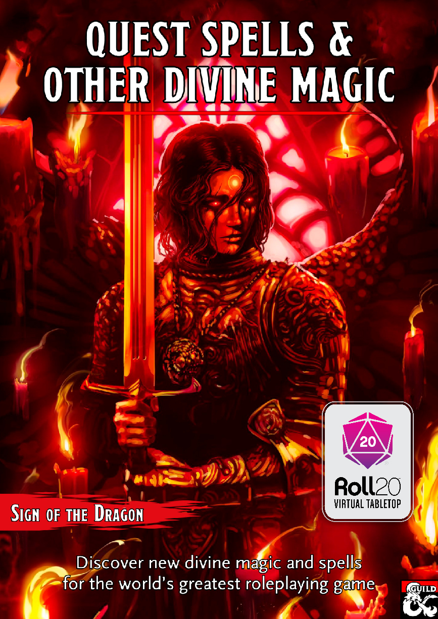 Quest Spells & Other Divine Magic | PDF + Roll20 [BUNDLE] - Dungeon ...