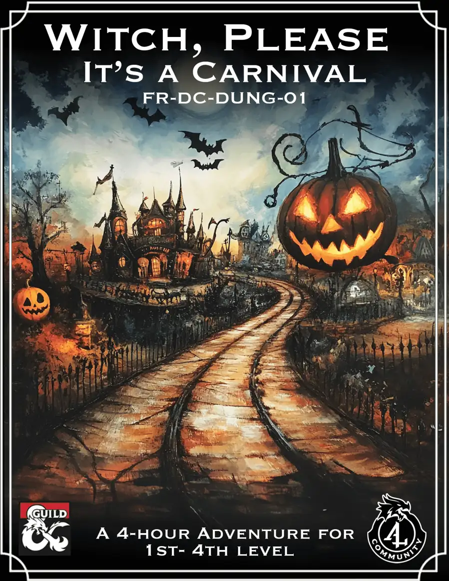 Witch, Please - It's a Carnival (FR-DC-DUNG-01) (5e) - Dungeon Masters ...