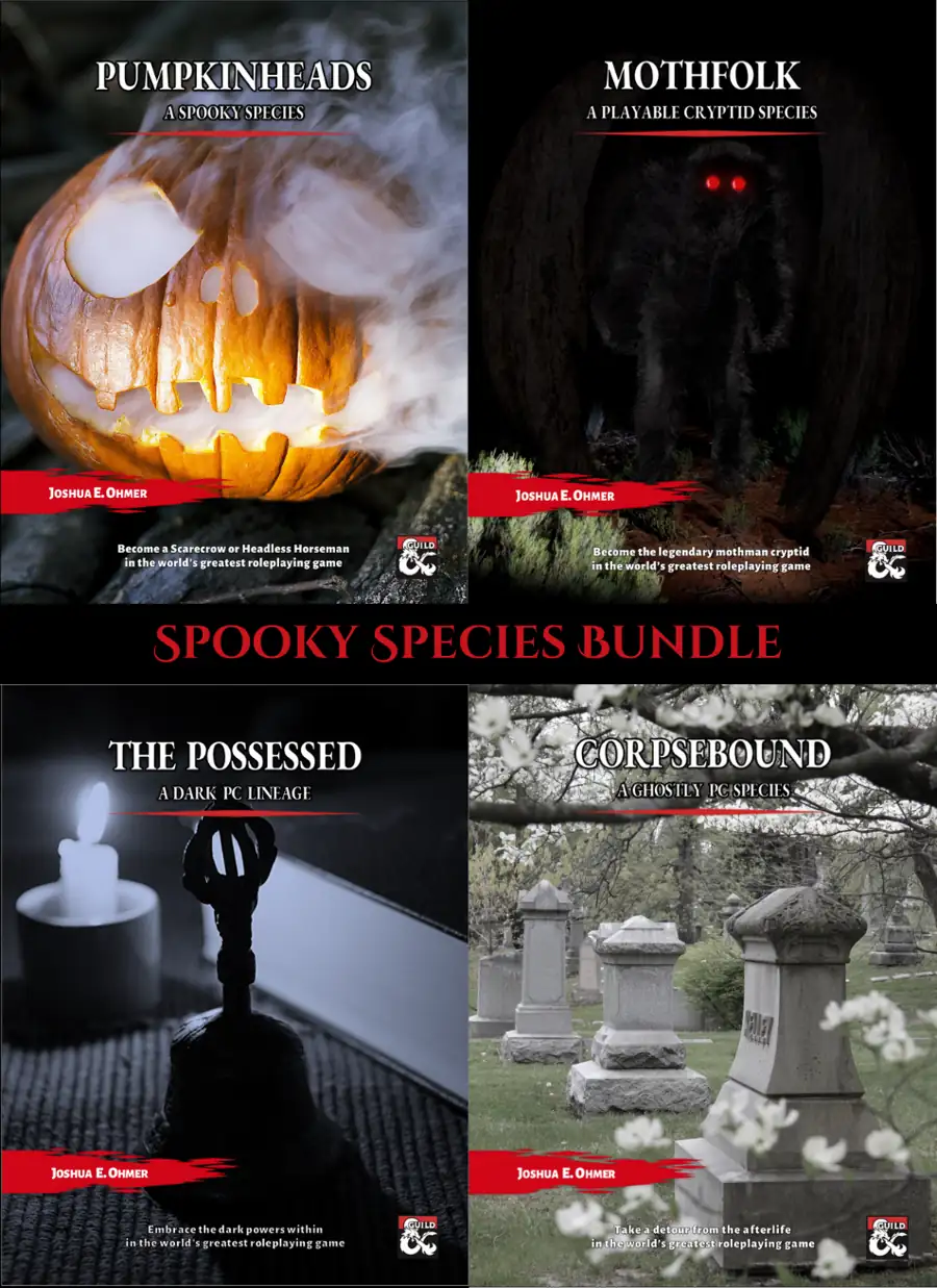 Spooky Species [BUNDLE] - Dungeon Masters Guild | DriveThruRPG