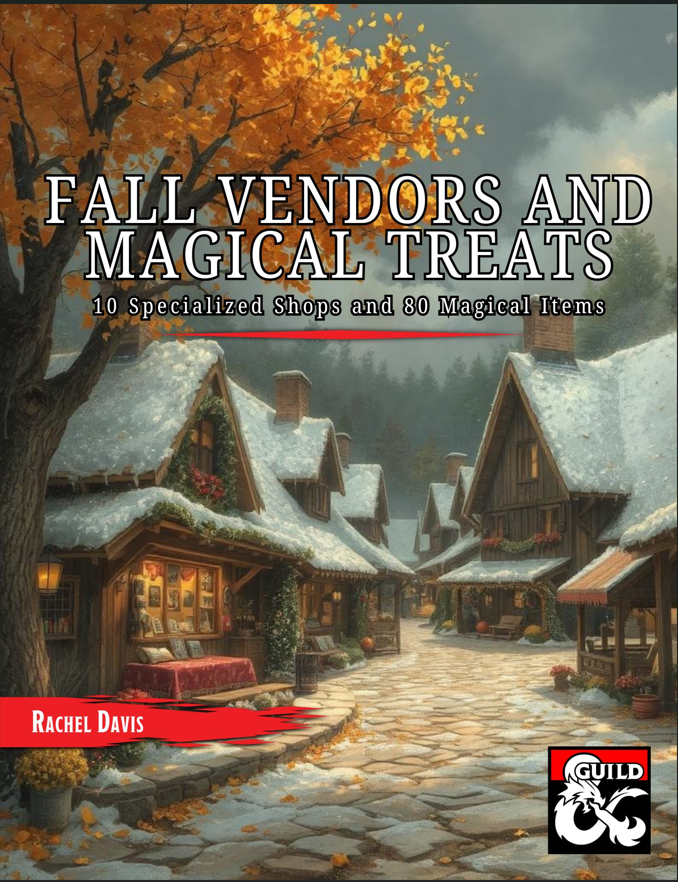 Fall Vendors and Magical Treats - Dungeon Masters Guild | DriveThruRPG